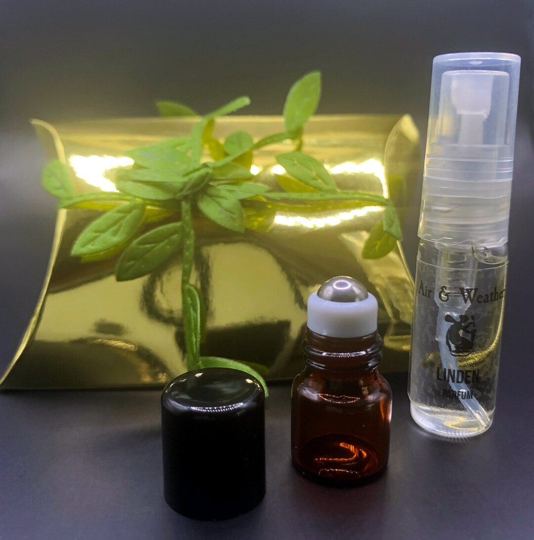 LINDEN & SPILLED MILK Deluxe 3 Ml Perfume Sample: Unisex Fragrance Gift ...