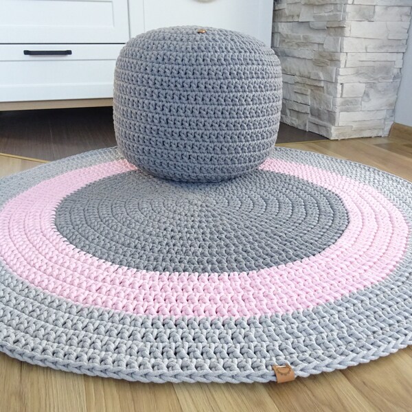 Knit Pouf - Etsy