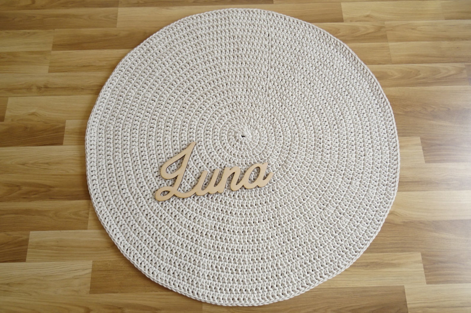 Scandinavian Rug COTTON ROUND RUG Braided Rug Crochet Rug - Etsy