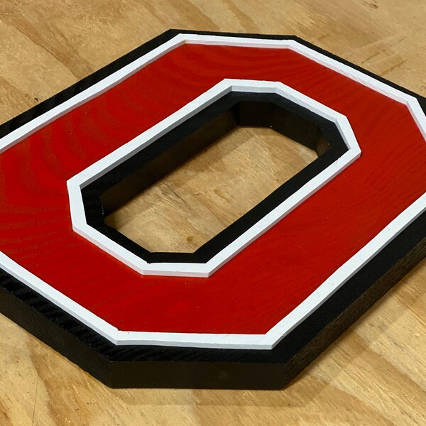 Ohio State Sign 12” Block - Etsy