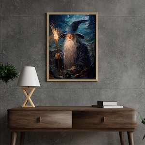 Wizard | Vincent Van Gogh | Magic | Mystic | Wall Art | Home Art ...