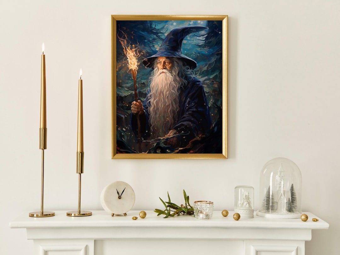 Wizard | Vincent Van Gogh | Magic | Mystic | Wall Art | Home Art ...