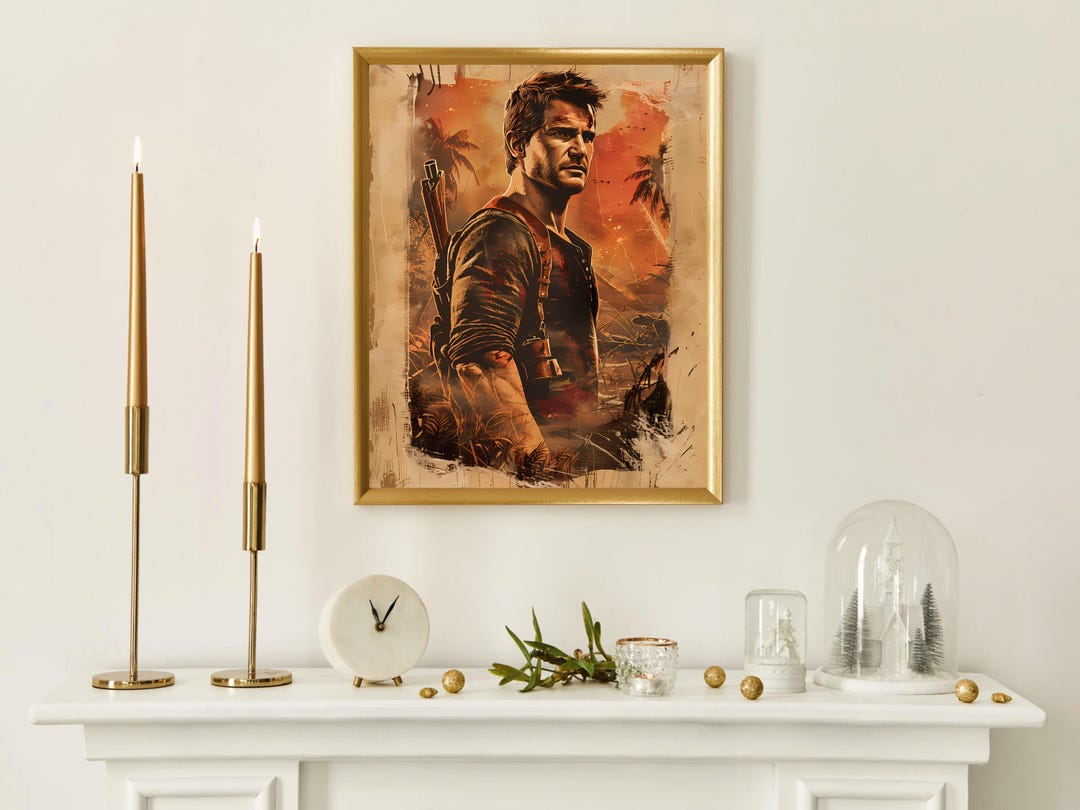 Uncharted | Nathan Drake | Movie | Gaming | 80's | Epic | Home Art ...