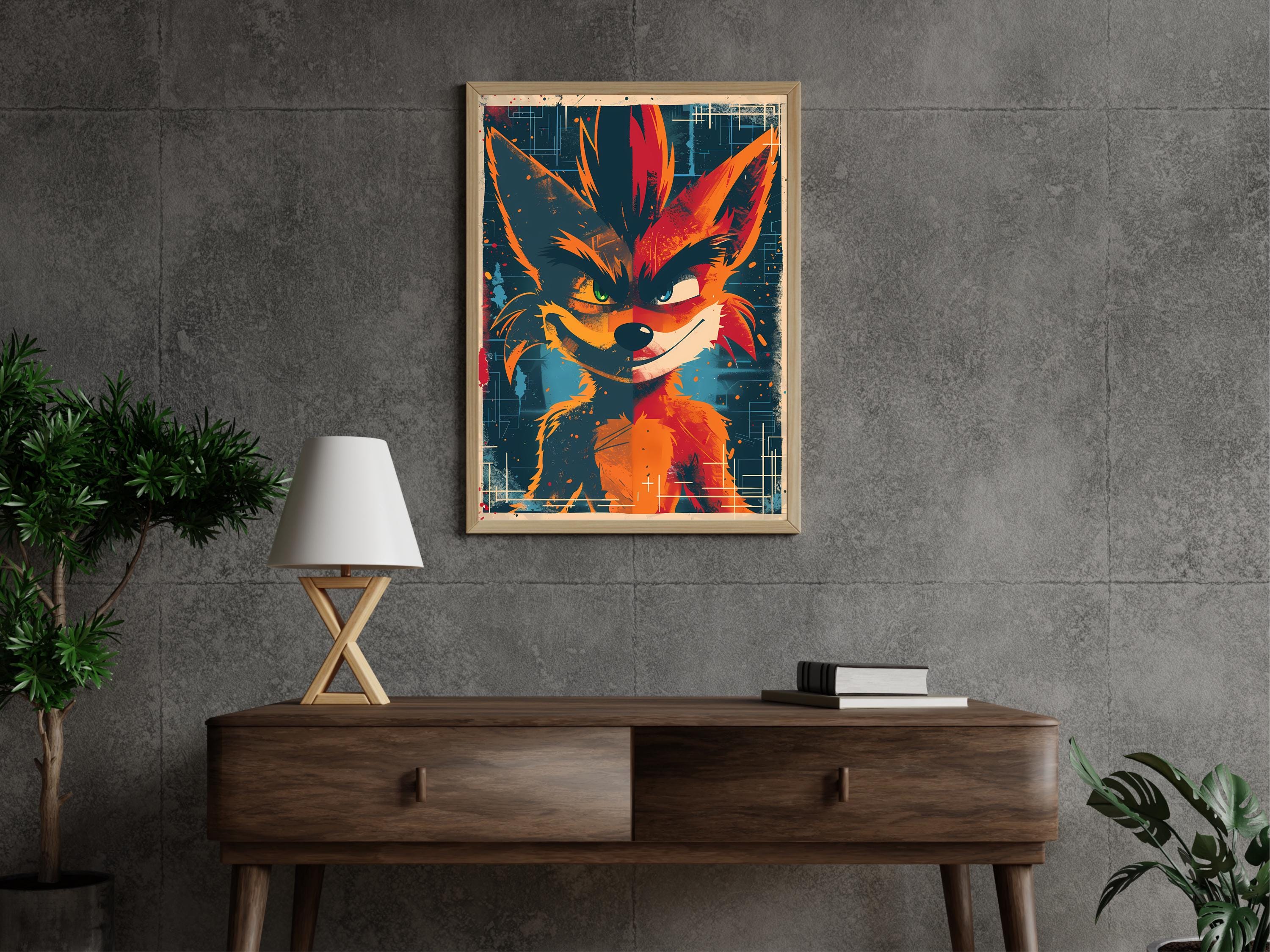 Poster | Crash | Bandicoot | Video Game Art | Gift | Fan Gift | Retro ...