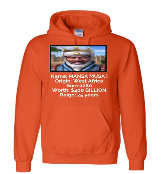 Mansa Musa I Hoodie - Etsy