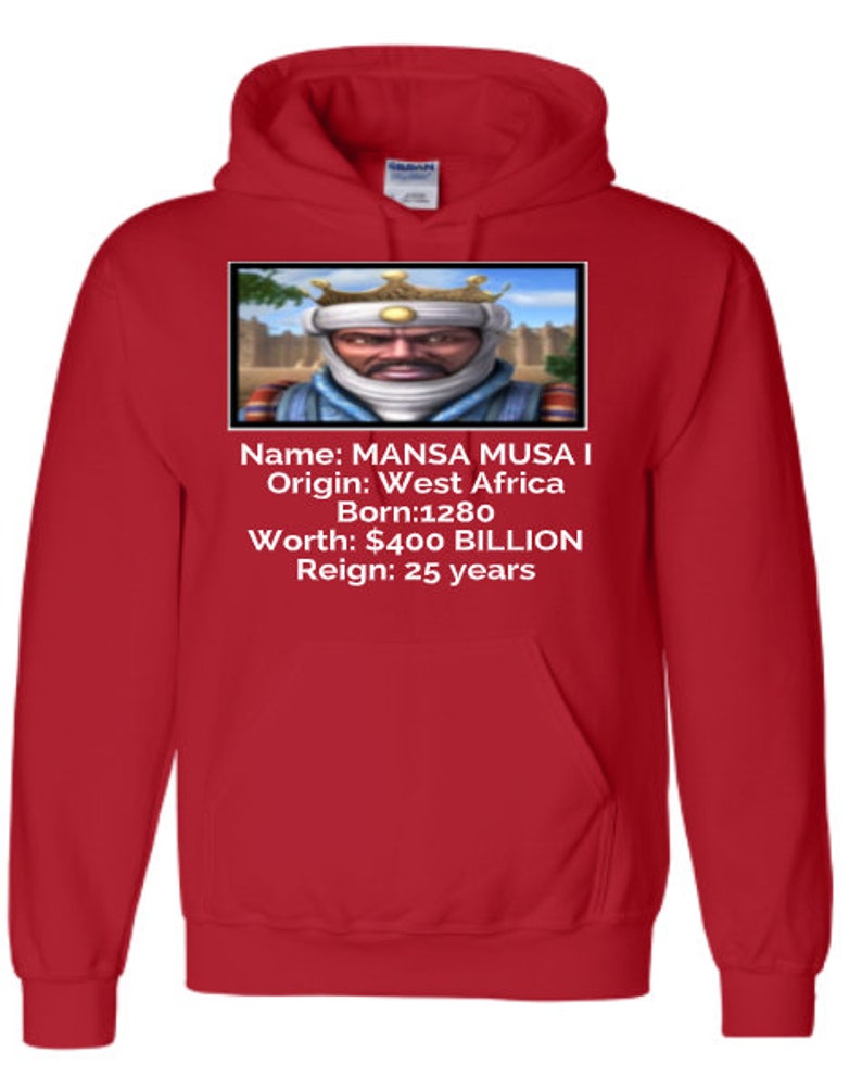 Mansa Musa I Hoodie - Etsy