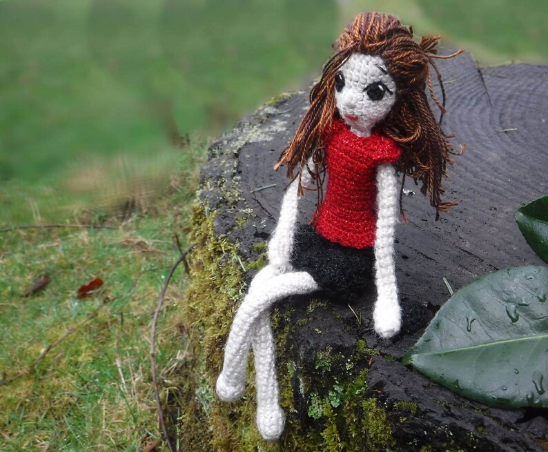 Pretty Pose-able Doll Crochet Pattern Digital | Etsy