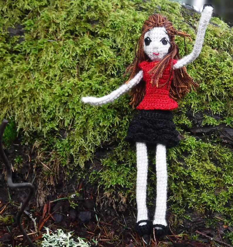 Pretty Pose-able Doll Crochet Pattern Digital | Etsy