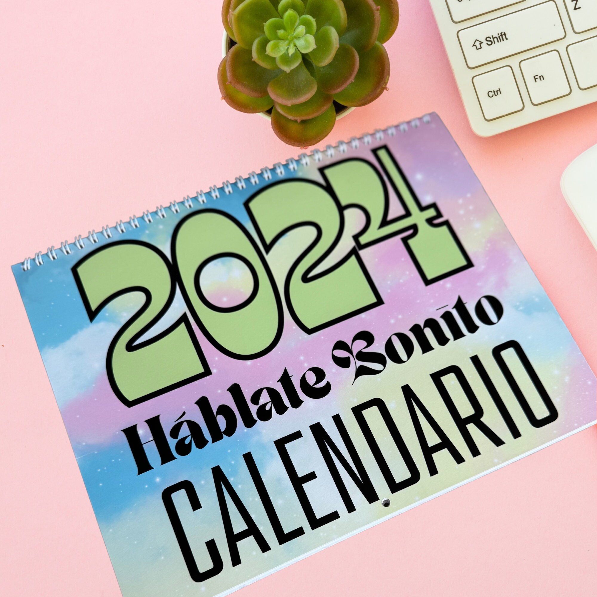 Háblate Bonito Calendario Spanish Wall Calendar 2024 - Etsy