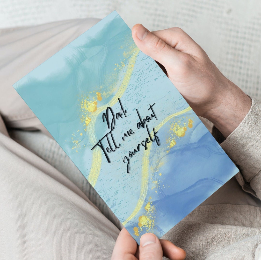 Booklet "dad, Tell Me About Yourself" - Perfect Gift for Dad's Birthday ...