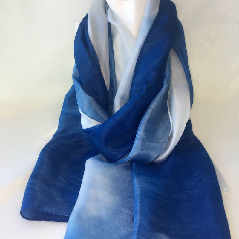 Indigo Scarf - Etsy