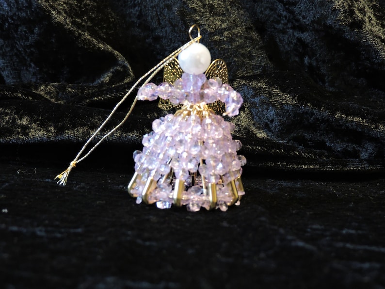 Small Angel Bead Kit 2.5 Inches Tall Ornament Bead Kit NEW - Various ...