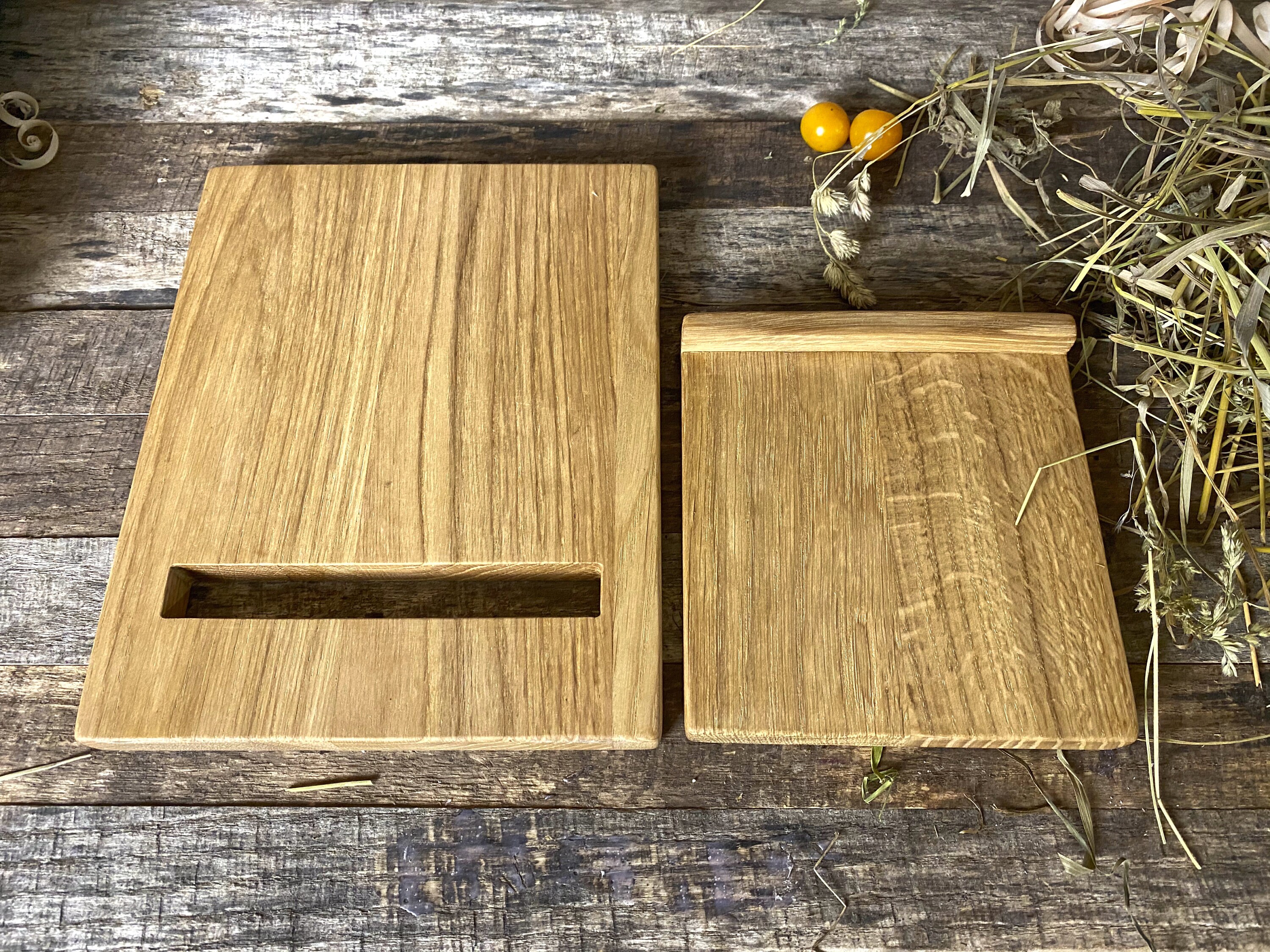 Oak Wood Stand Tablet Stand Multi Device Stand Simple Wood - Etsy