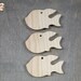 Unfinished Blank Wood, Fish Forms Diy, Drilled Fish Blanks, Eco ...