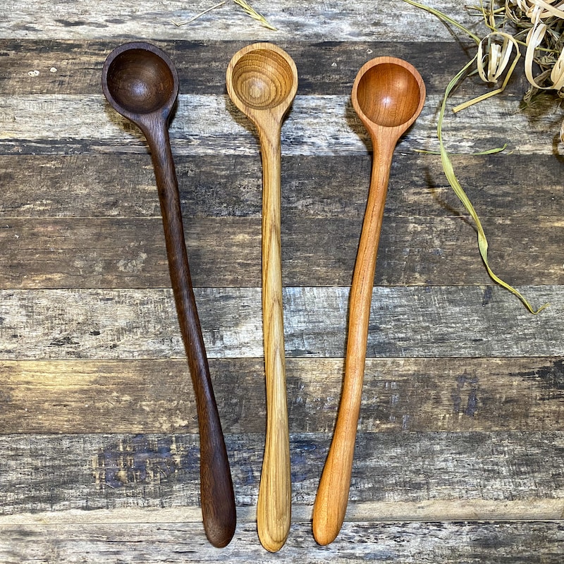 Coffee Spoon Scoop Wood - Etsy