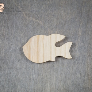 Unfinished Blank Wood, Fish Forms Diy, Drilled Fish Blanks, Eco ...
