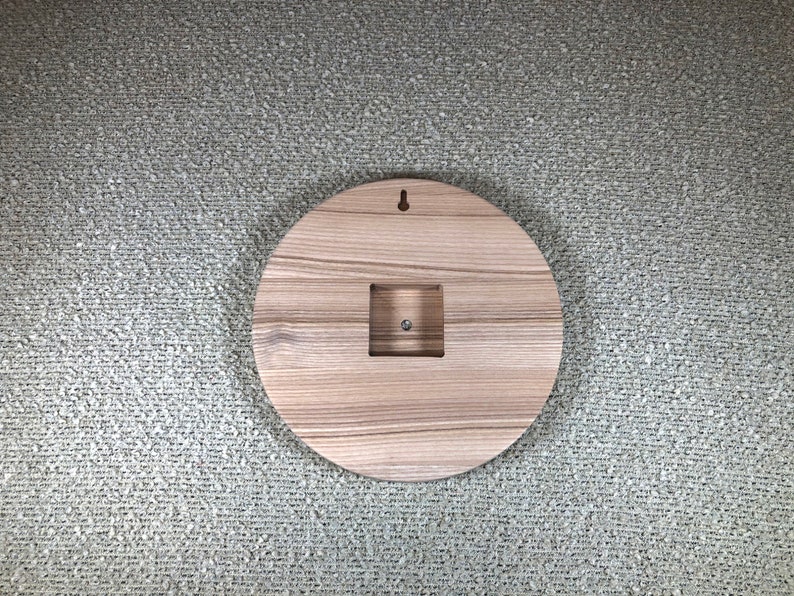 Unfinished wooden wall clock DIY round wood clock Blank wood | Etsy