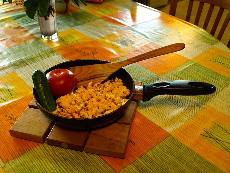 Wooden Cooking Spatulas, Handmade Natural Wood Utensils, Sustainable ...