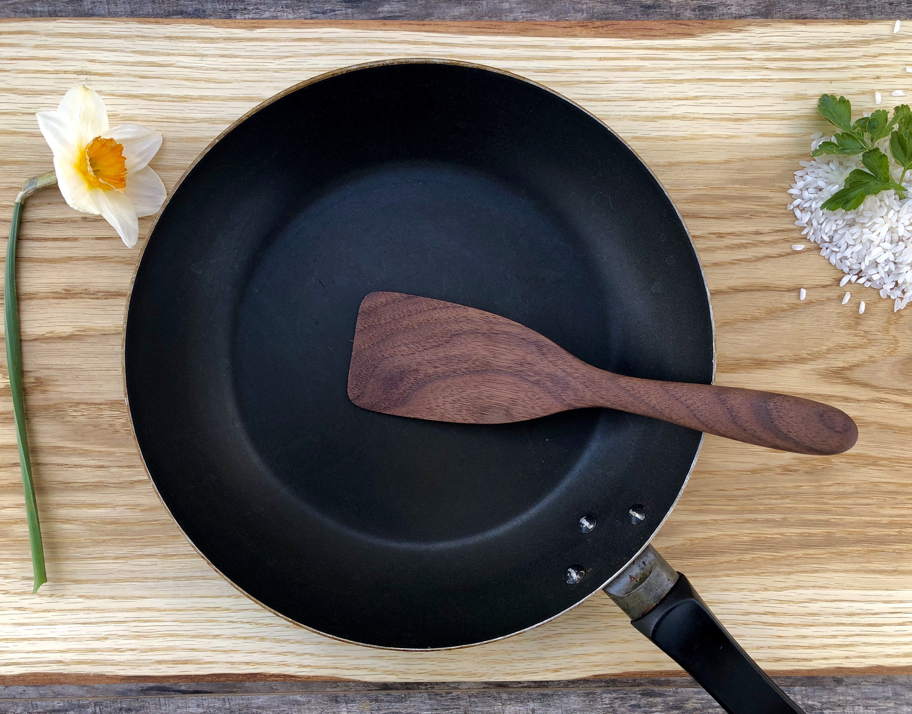 Small Wooden Spatulas, Mini Cooking Spatulas, Gift for Home Cooks, Flat ...