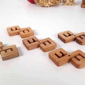 Ancient Pagan Symbol, the Adder Sign, Christmas Tree Decor, Wood Pagan ...