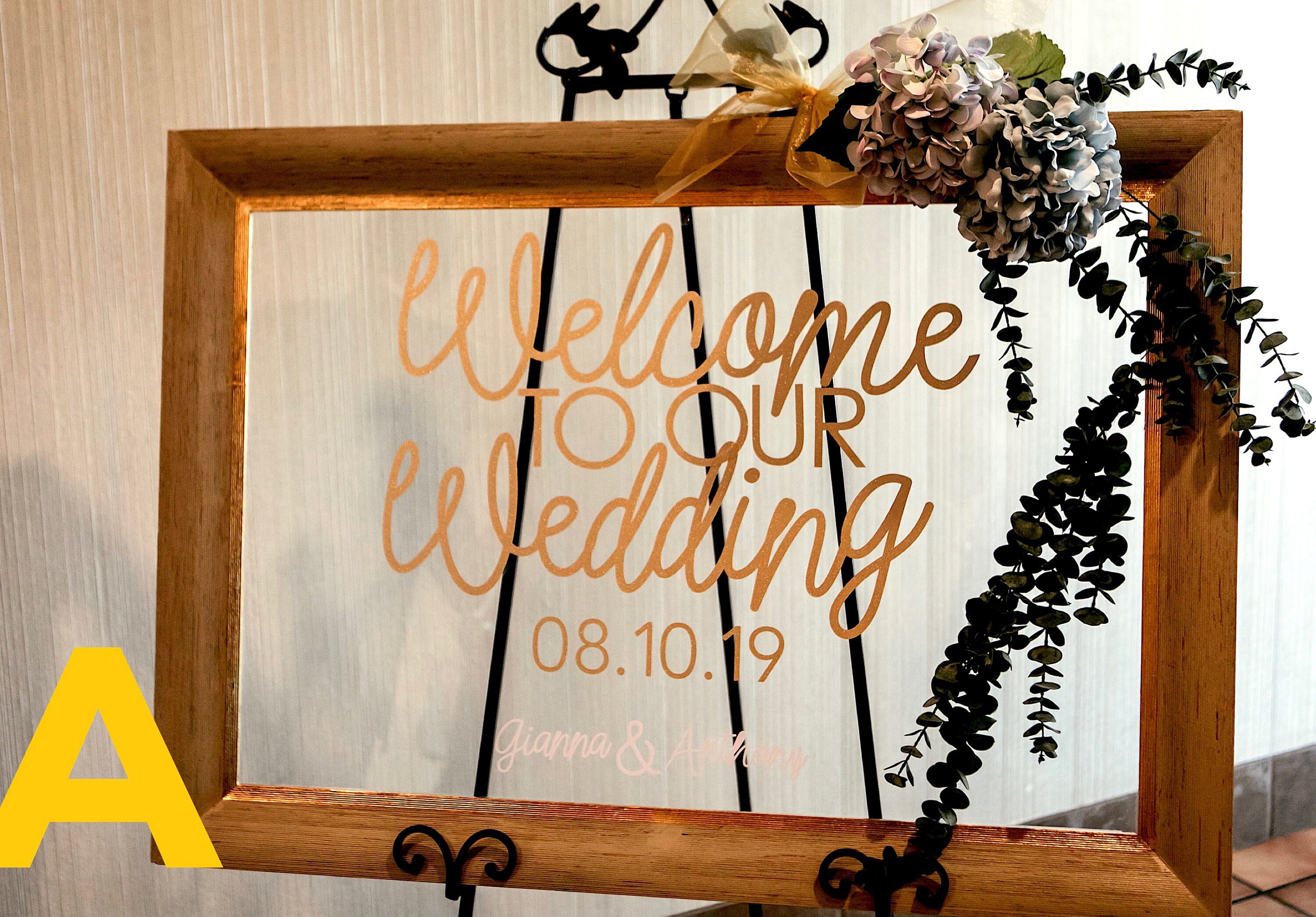 Custom Glass Sign - Etsy