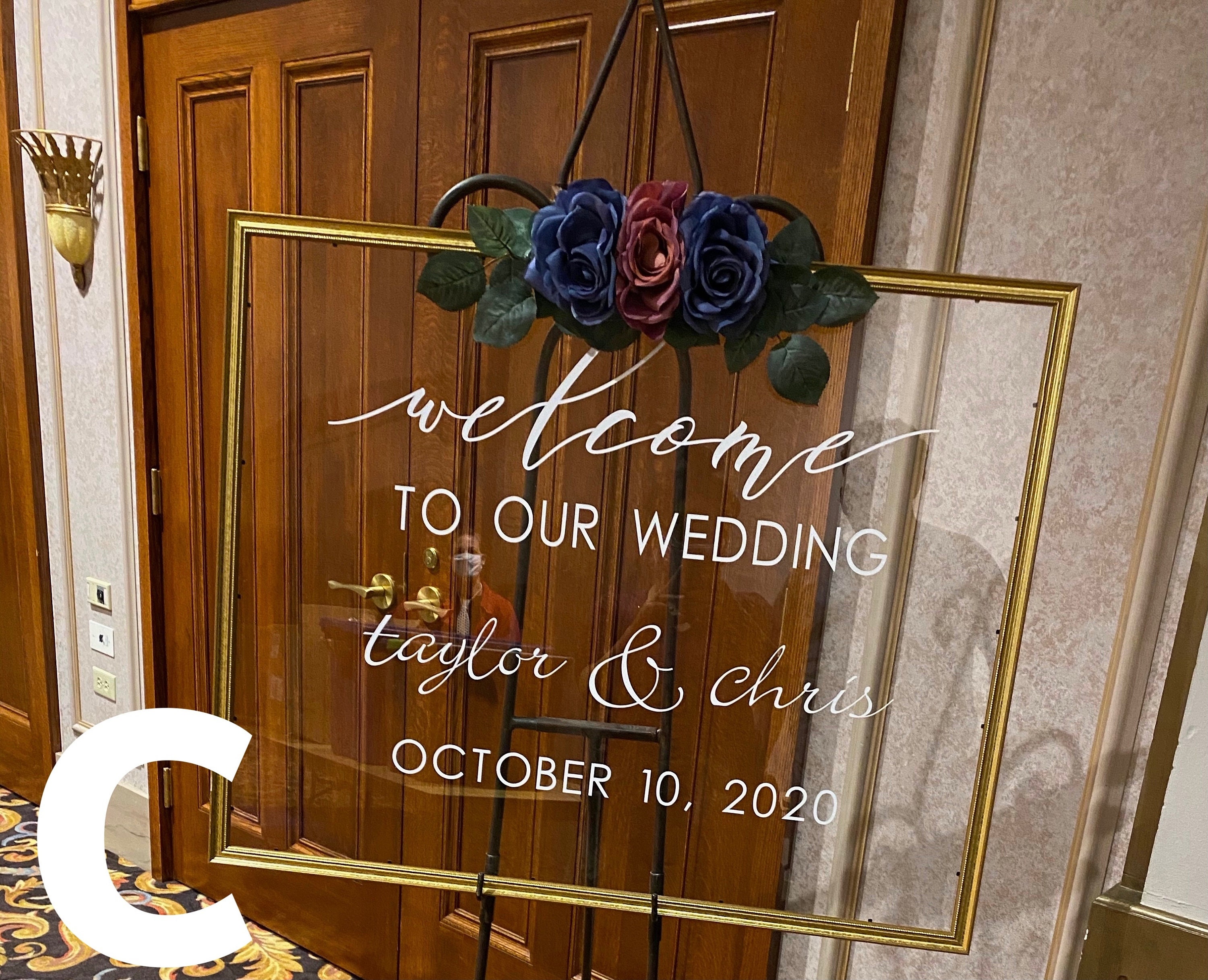 Custom Glass Sign - Etsy