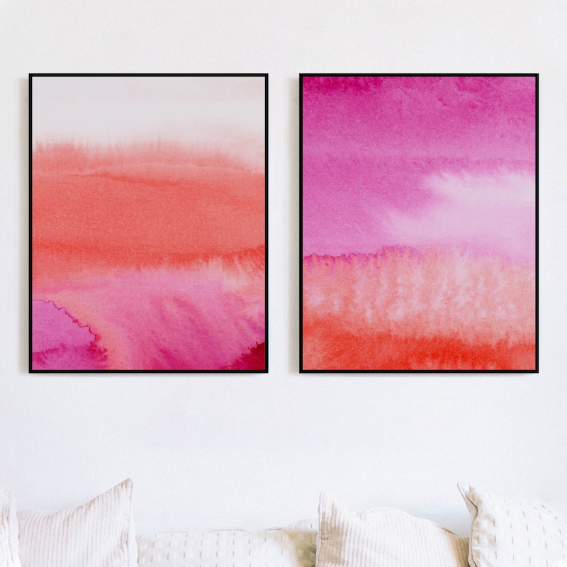 Ombre Painting - Etsy