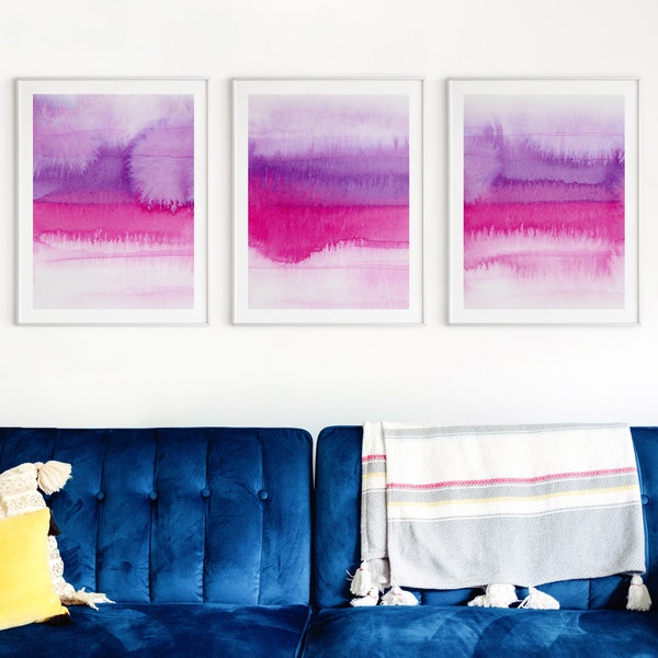 Bright Color Print - Etsy