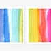Bright Color Watercolor Print Rainbow Abstract Art - Etsy