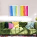 Bright Color Watercolor Print Rainbow Abstract Art - Etsy