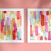 Bright Wall Art Prints, Colorful Rainbow Artwork, Bright Abstract Art ...