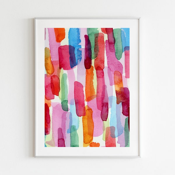 Bright Color Art - Etsy