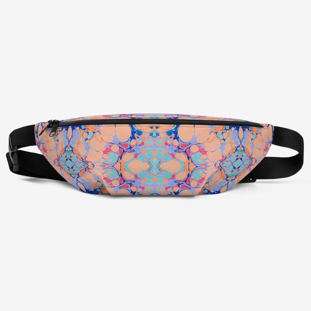 Rave Fanny Pack, Psychedelic Bum Bag, Colorful Travel Bag, Bright Color ...