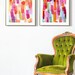 Bright Watercolor Prints Colorful Wall Art Printable - Etsy