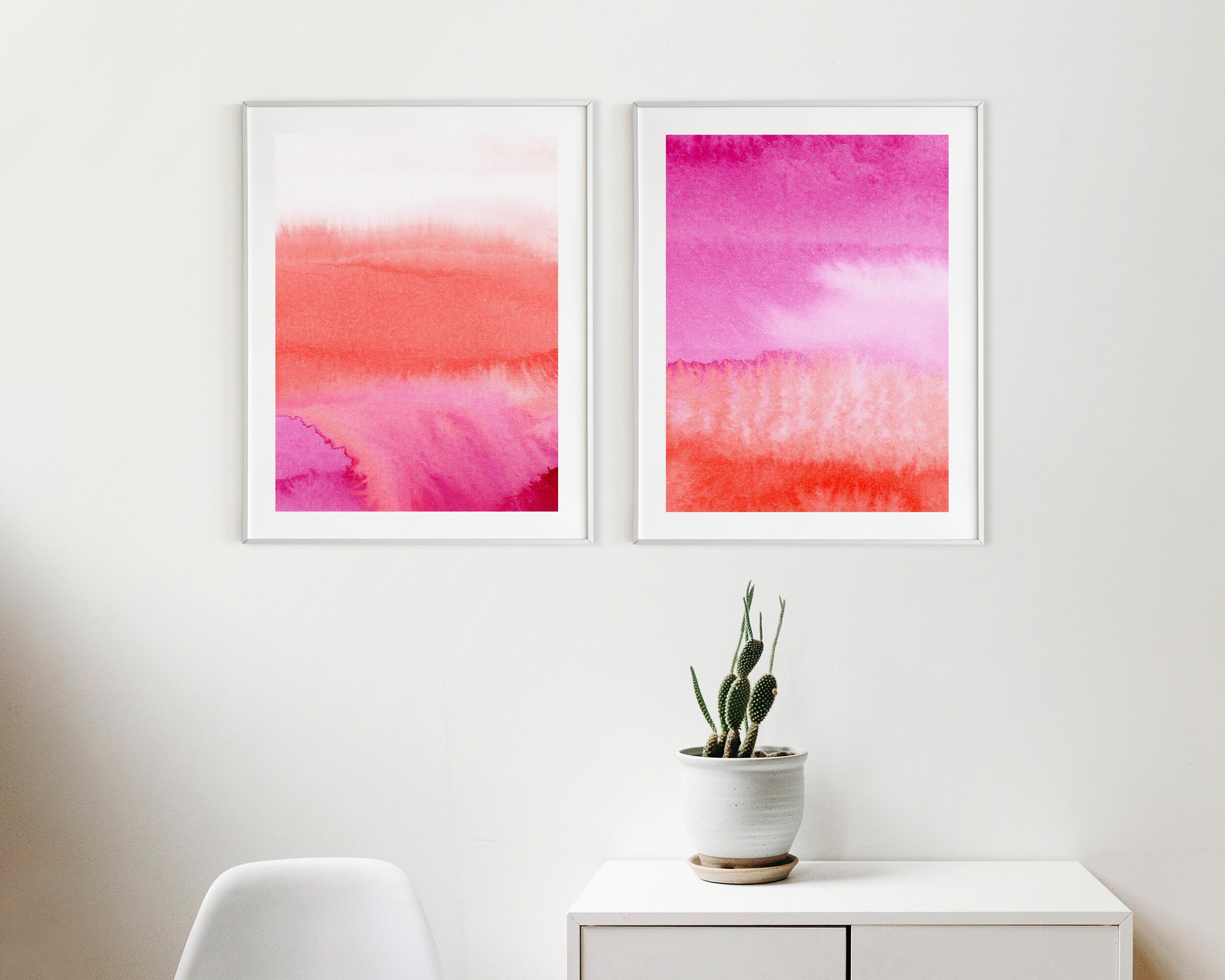 Vibrant Abstract Art Bright Art Prints Colorful Wall Art - Etsy