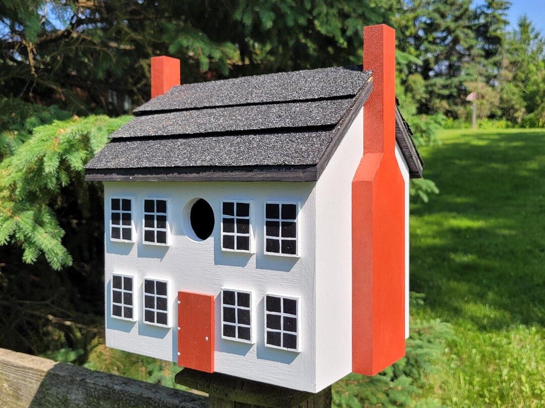 Colonial Birdhouse, Williamsburg Bird House, Handmade Birdhouse ...