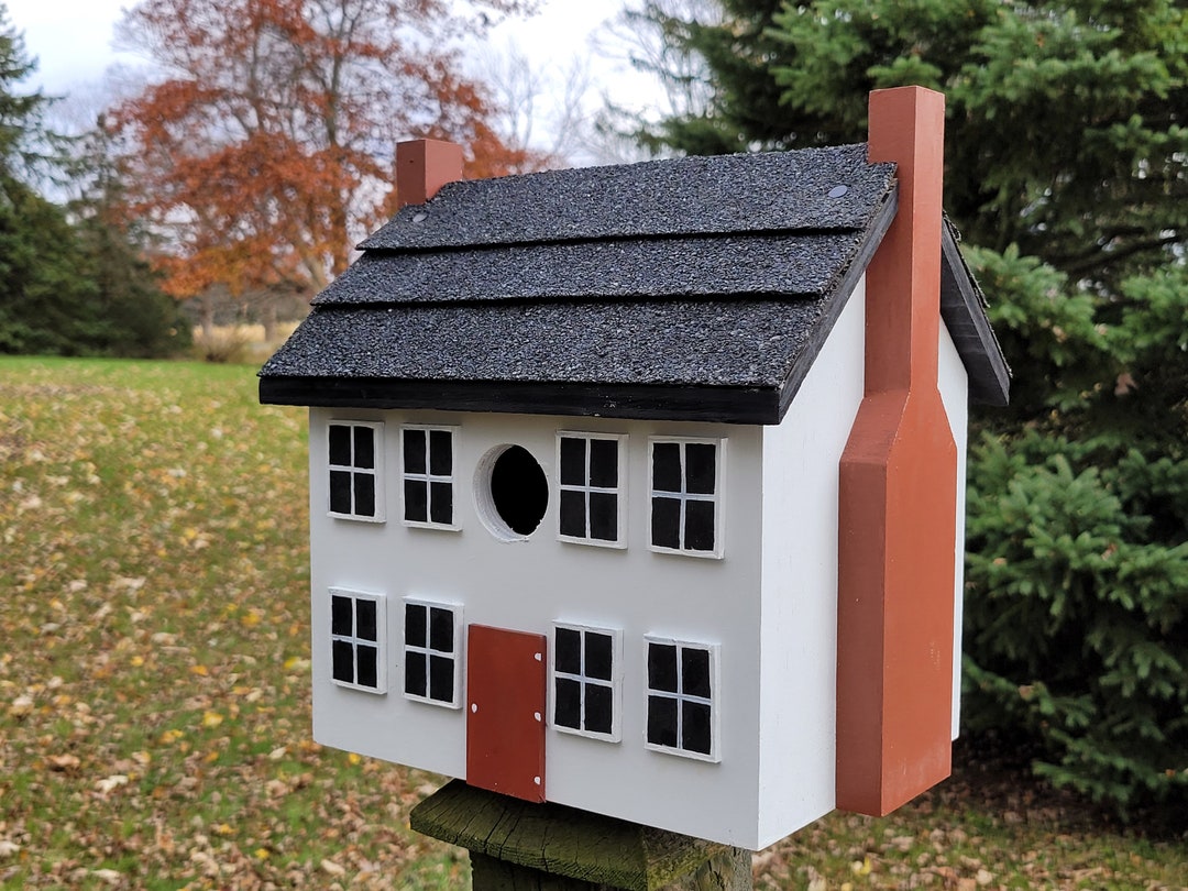 Colonial Birdhouse Williamsburg Bird House Handmade - Etsy