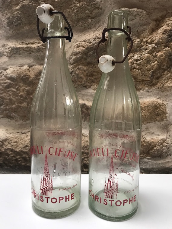 French Lemonade Bottle Carafe - Etsy