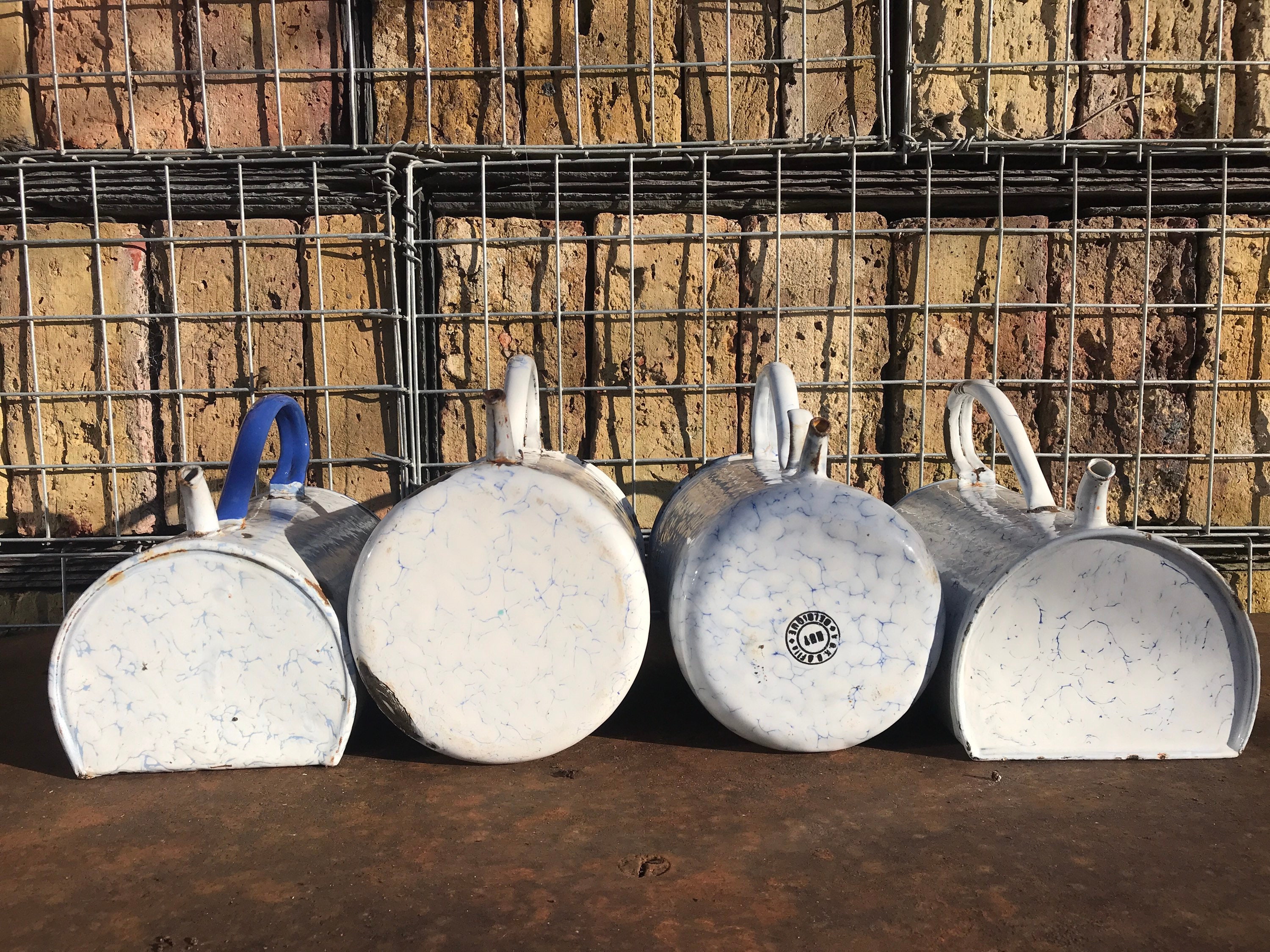 Enamel Irrigation Jug Planter - Etsy