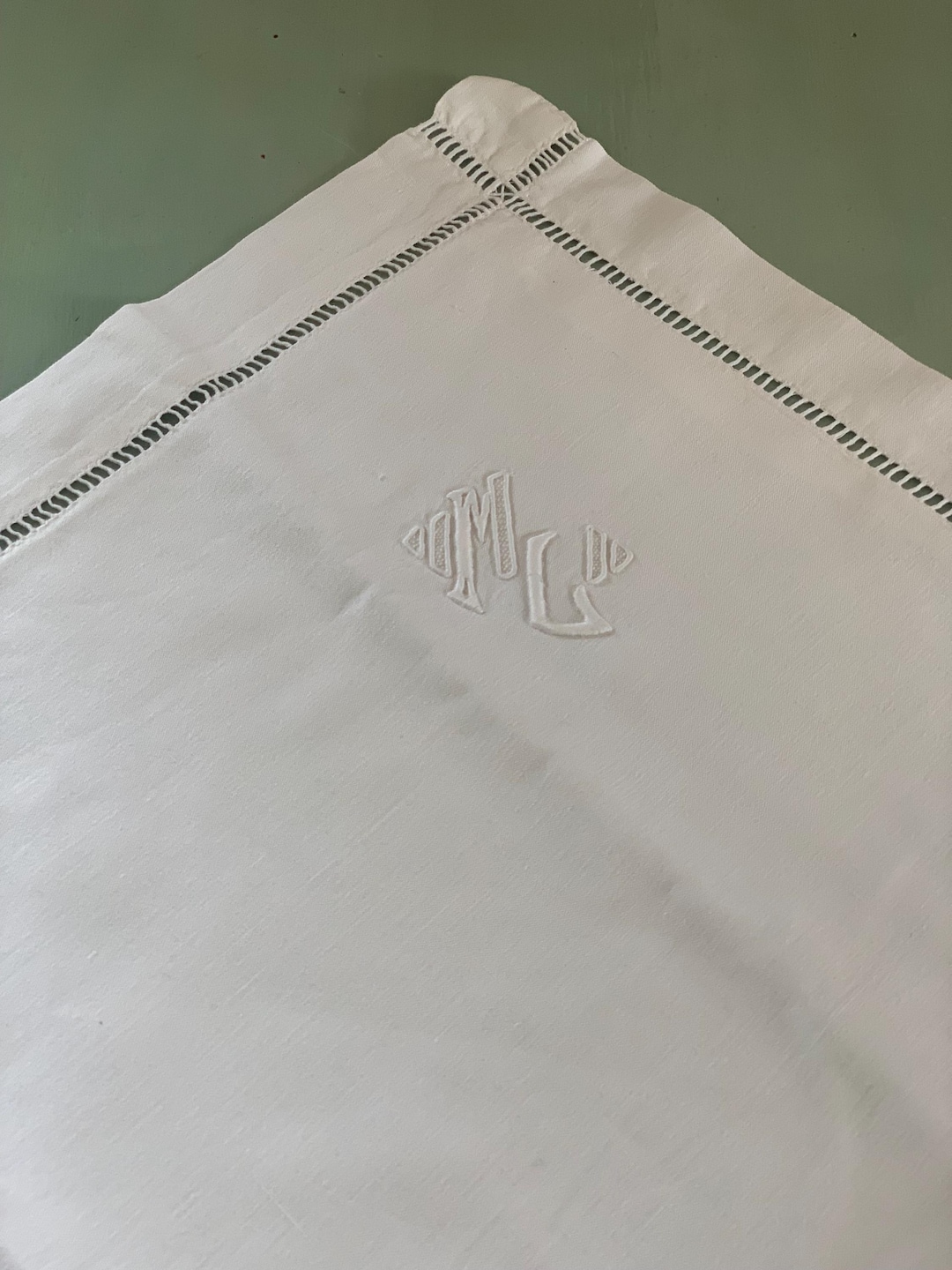 French Linen Pillow Slip Craft Linen, Upholstery , Vintage Dining ...