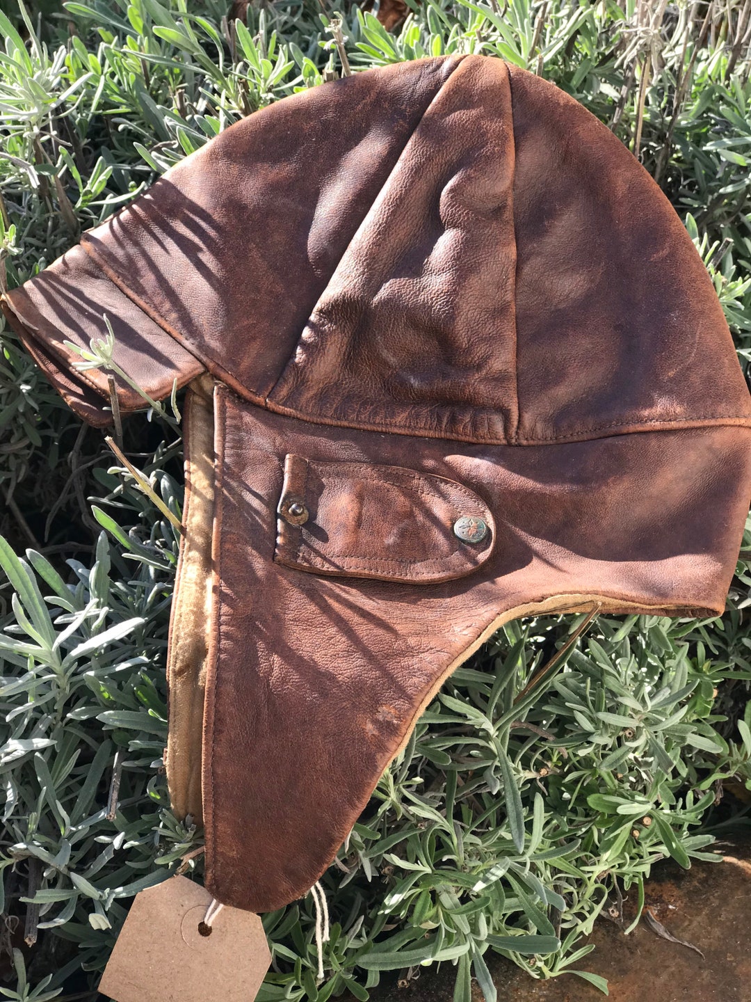 Leather Aviator Car Hat - Etsy