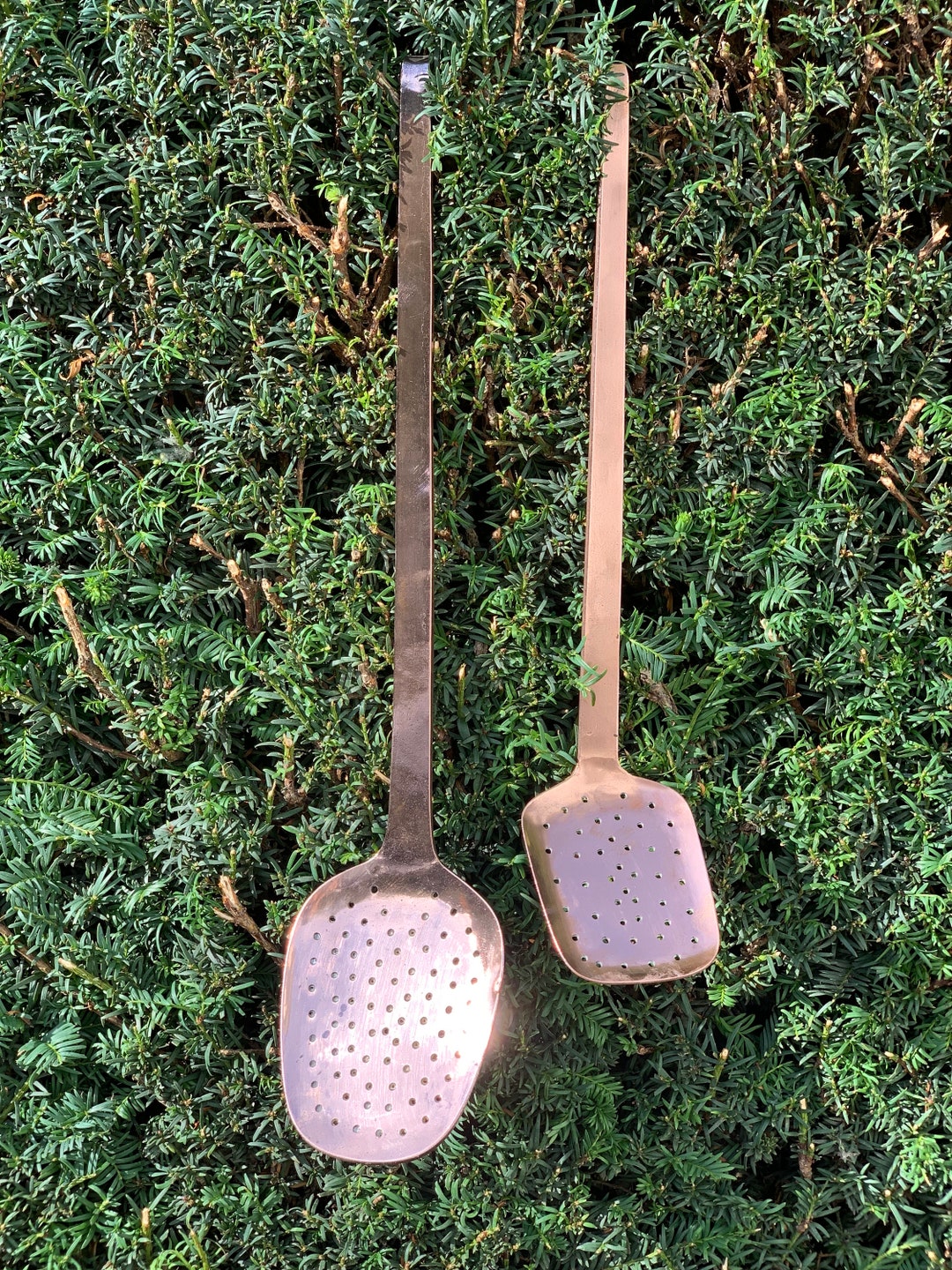 French Copper Utensil Sieve Ladle French Vintage Cuisine - Etsy
