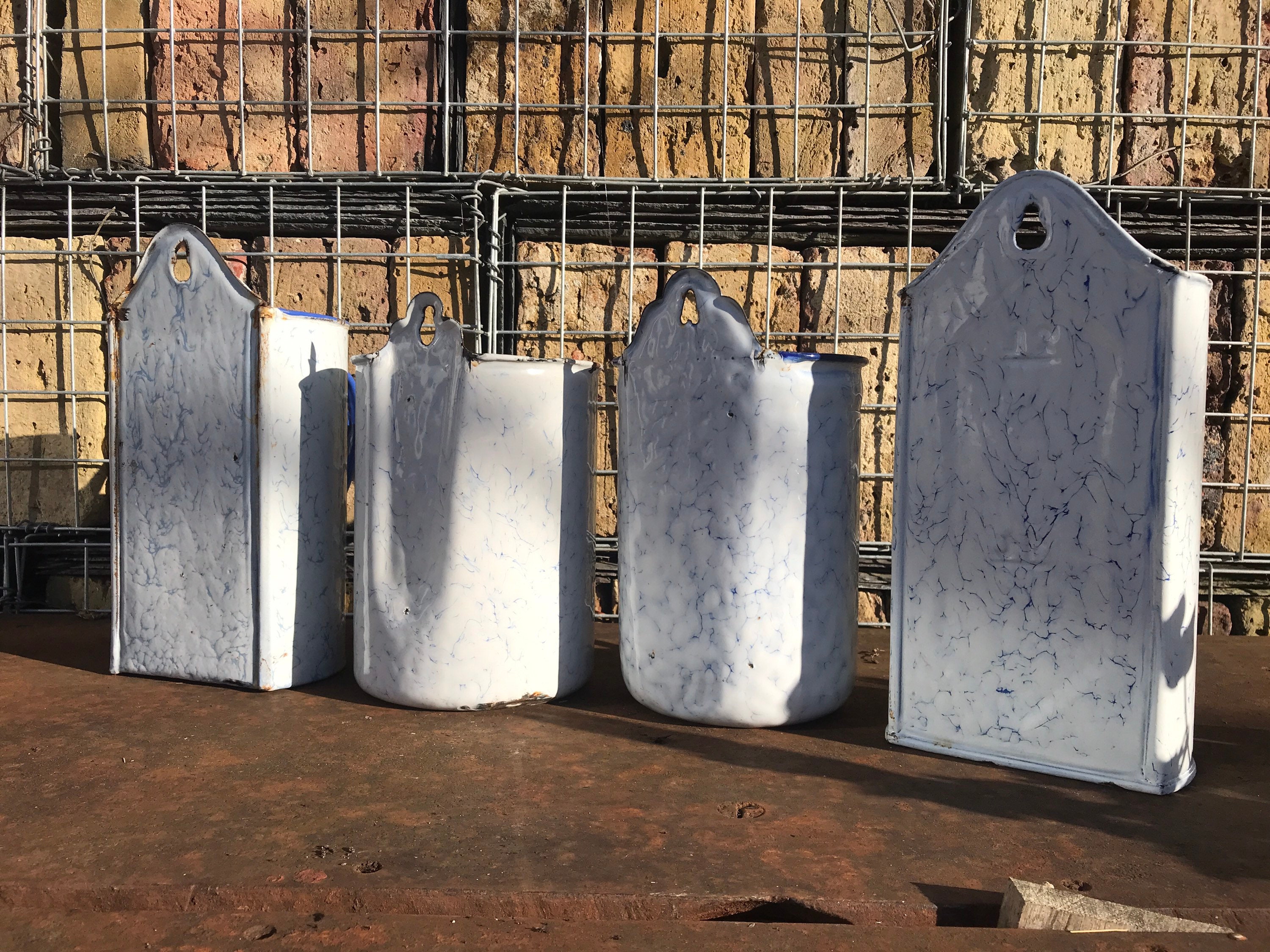 Enamel Irrigation Jug Planter - Etsy