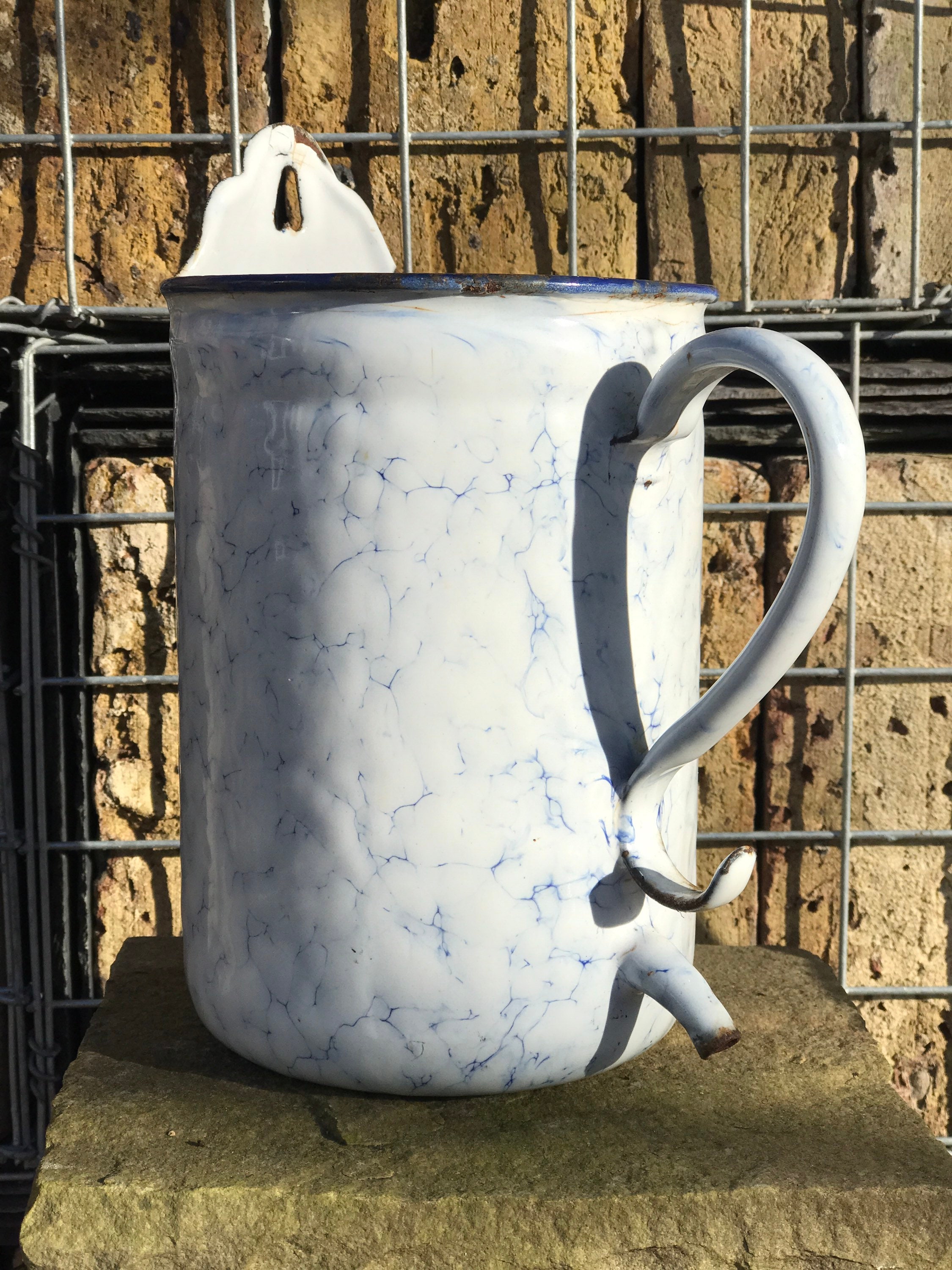 Enamel Irrigation Jug Planter - Etsy