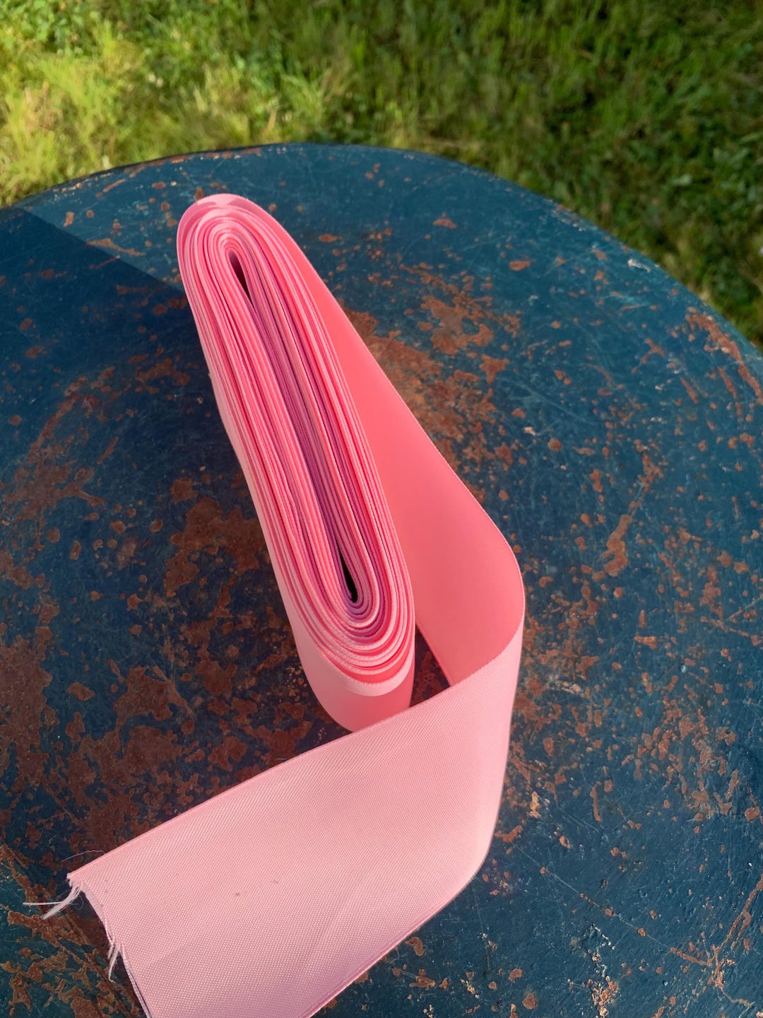 Vintage Wide Pink Ribbon - Etsy