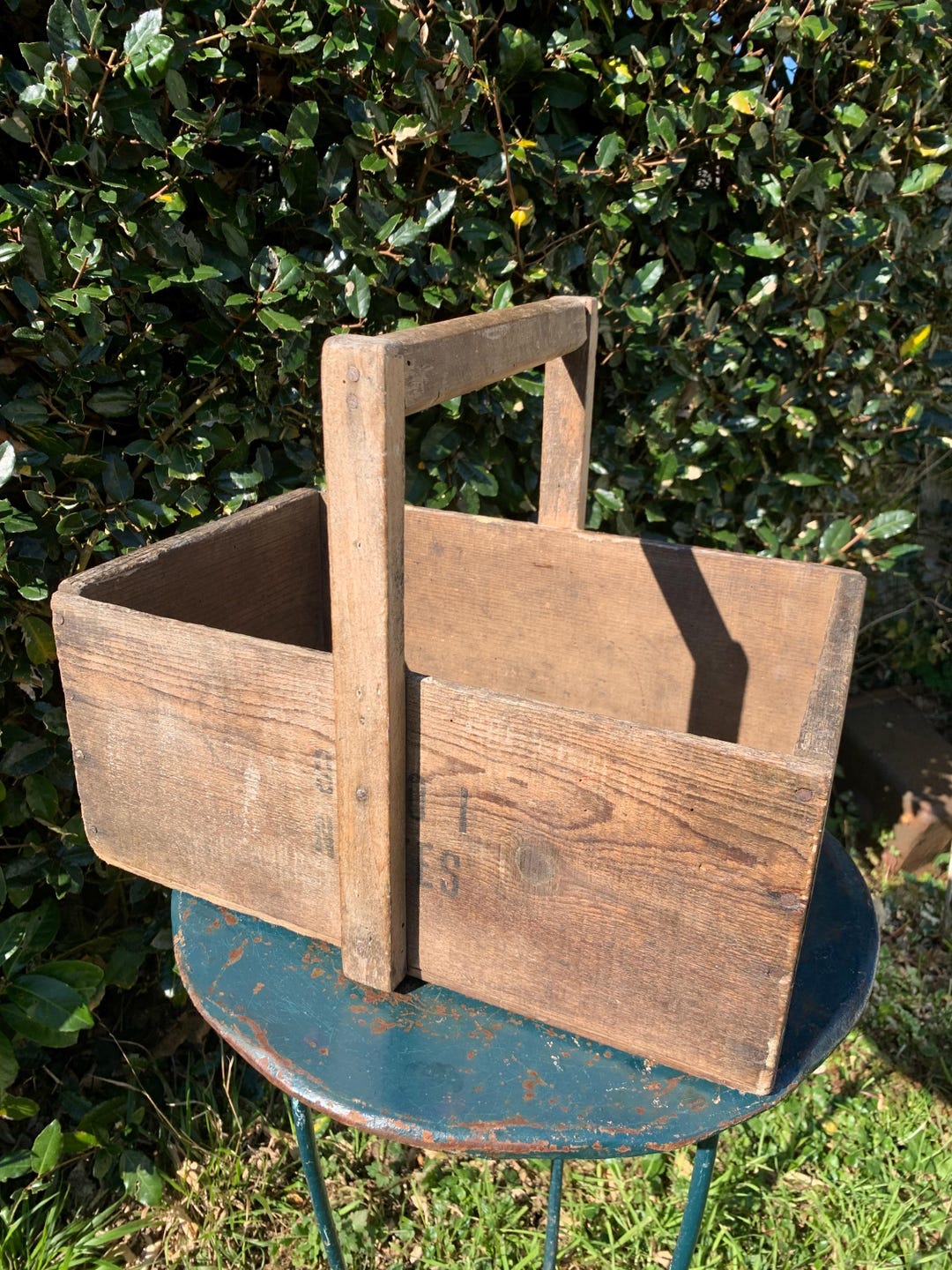 French Wooden Trug Panier Collecting Trug , Gardenalia - Etsy