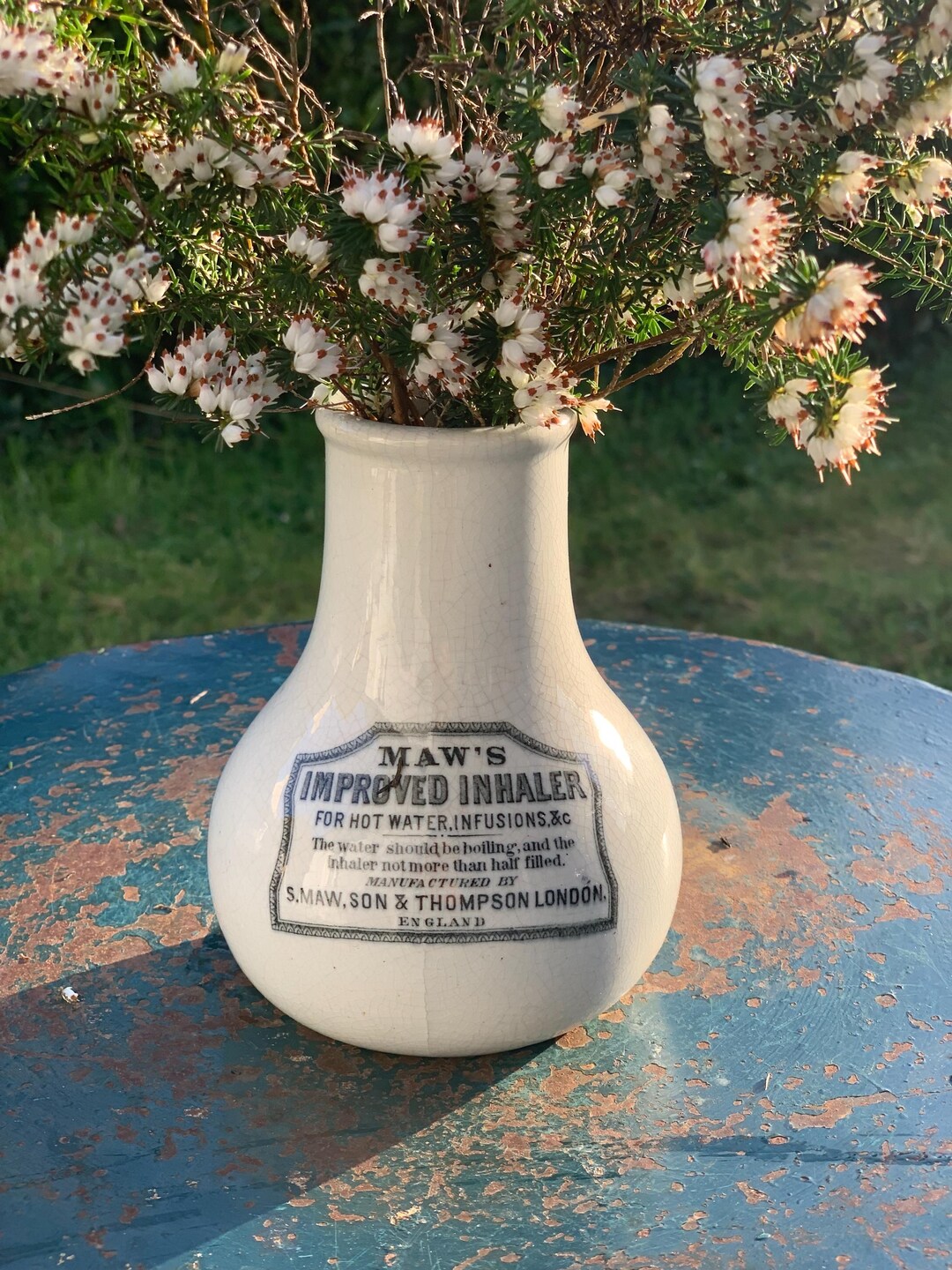 Antique Stoneware Inhaler Ornament - Etsy
