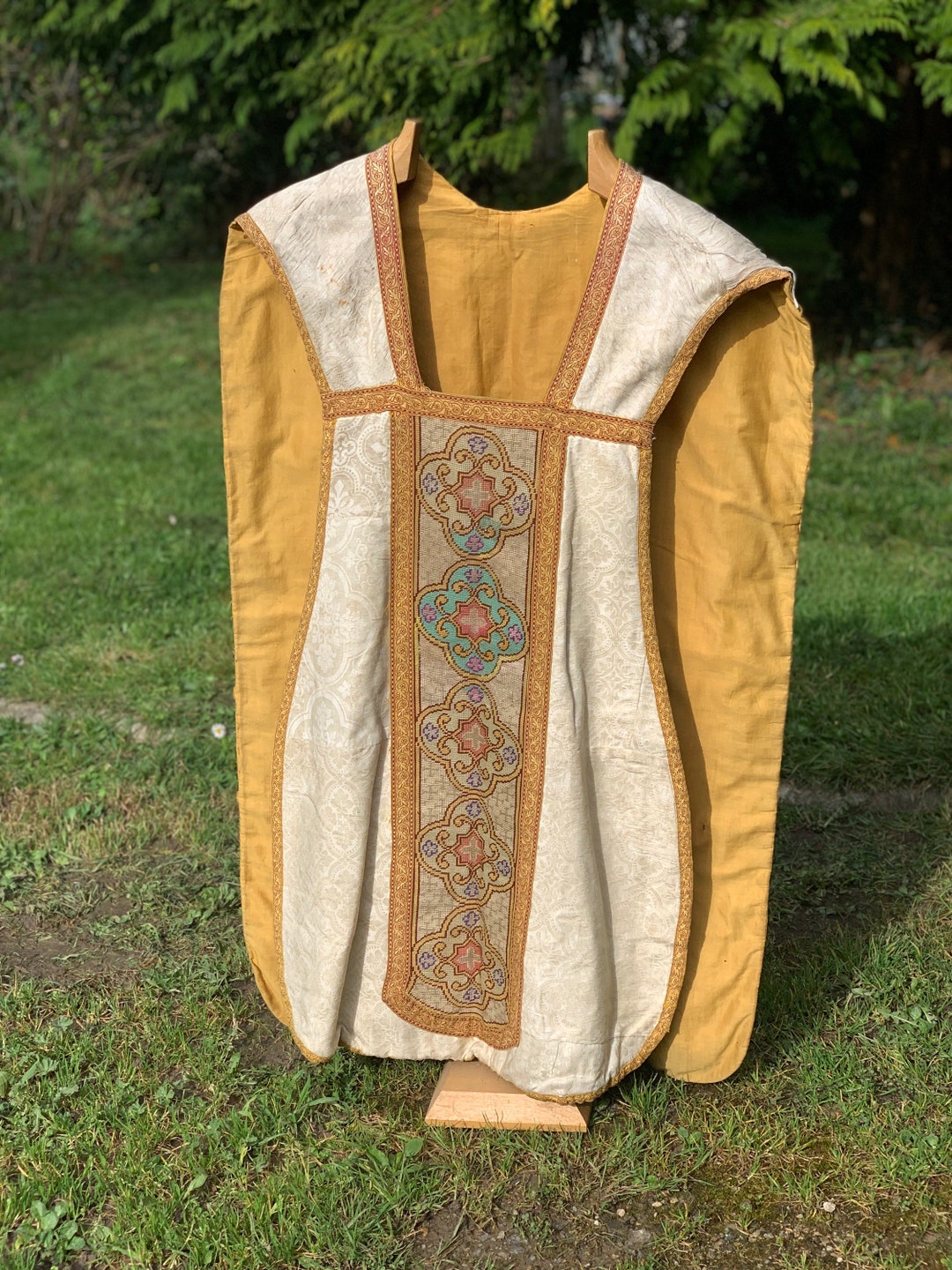 Antique Chasuble Church Robe - Etsy