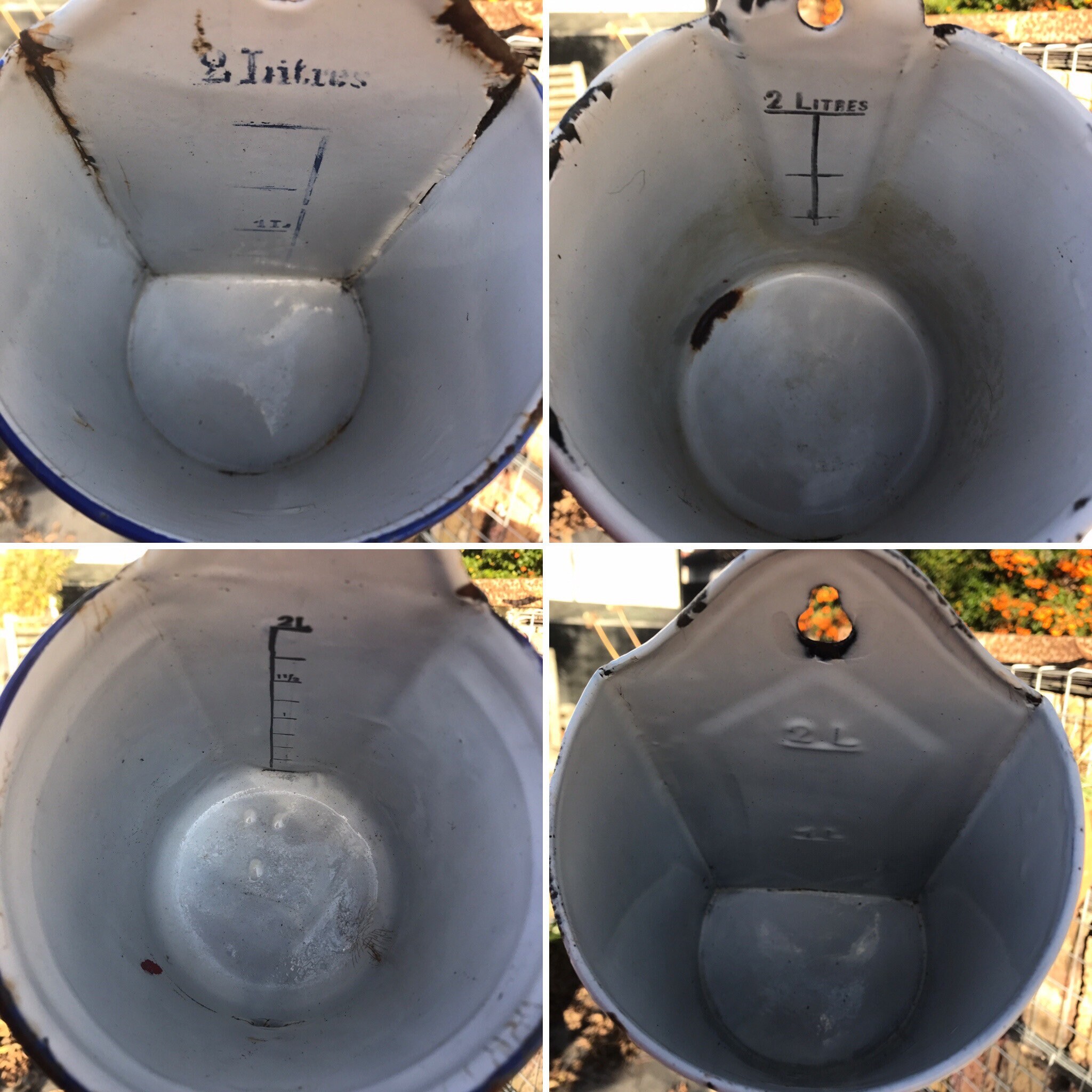 Enamel Irrigation Jug Planter - Etsy