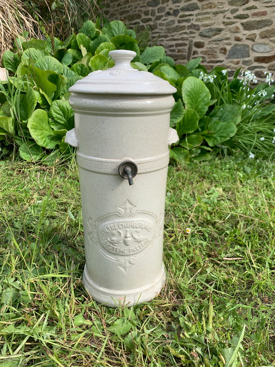 Stoneware Water Filter Jar French System Pot - Etsy